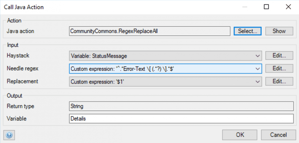 Extracting Text In Mendix Using Regexreplaceall Robert Price